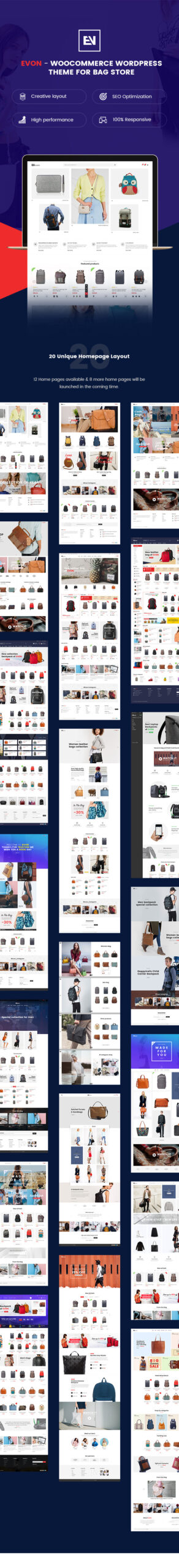 Evon – Bag Store WooCommerce WordPress Theme - Thememetrix